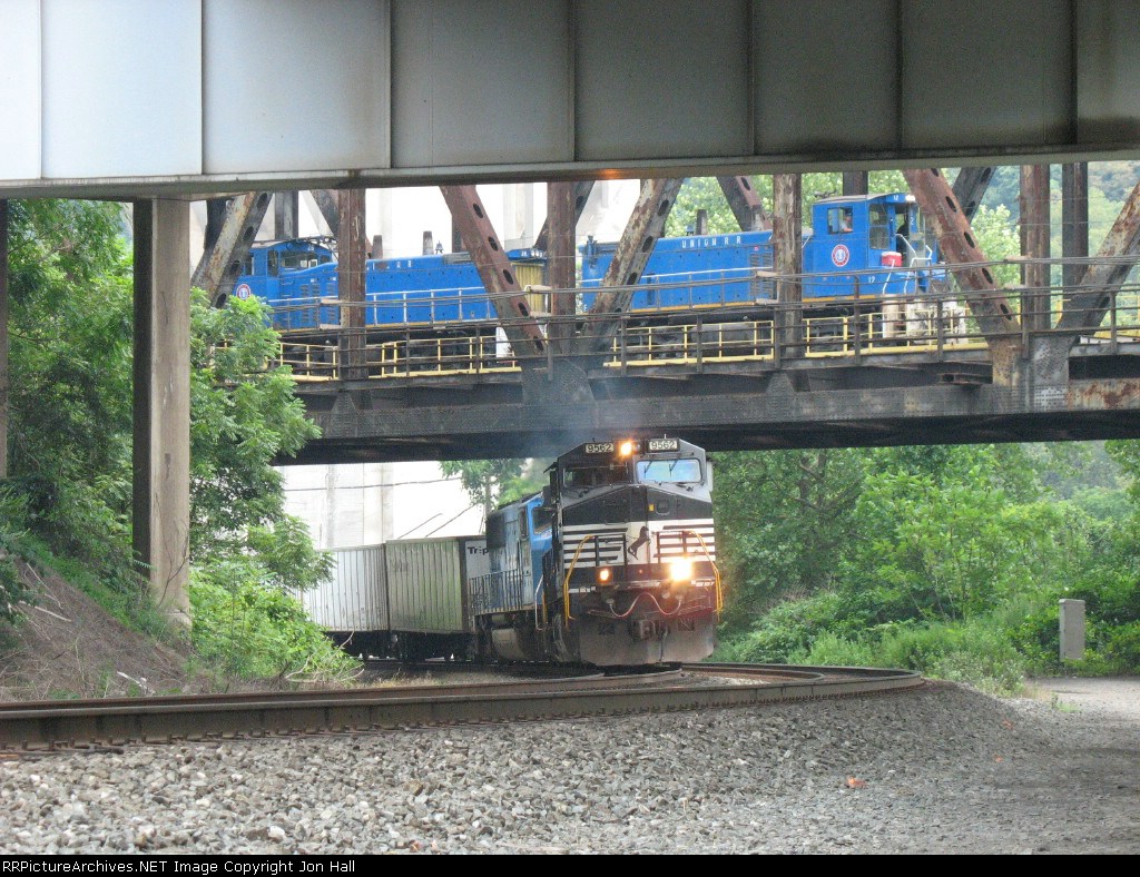 Over-Under NS and URR trains